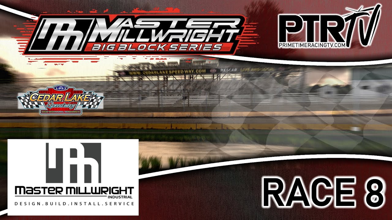 iRacing | TNR Master Millwright Big Block Series | Round 8 | Cedar Lake ...