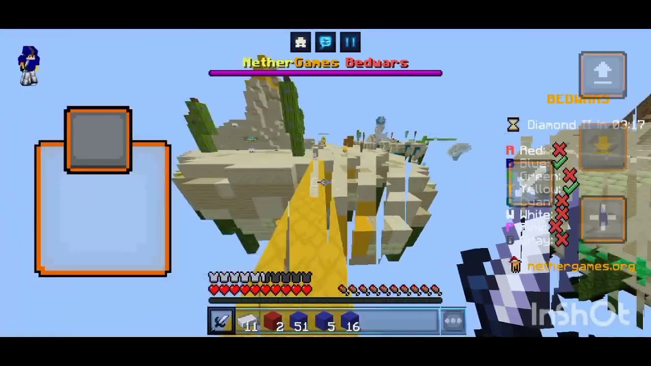 Minecraft bedwars Nethergames pro Max - YouTube
