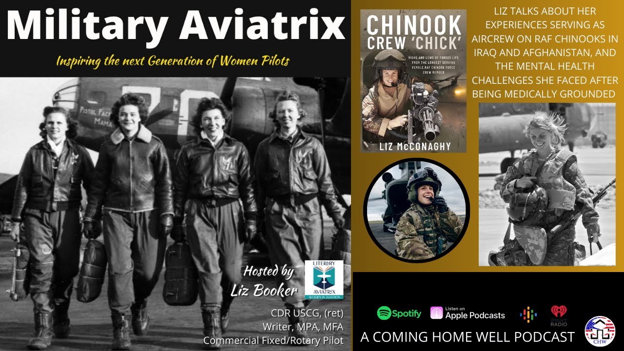 Military Aviatrix EP:204 The Longest Serving Female Chinook Force ...