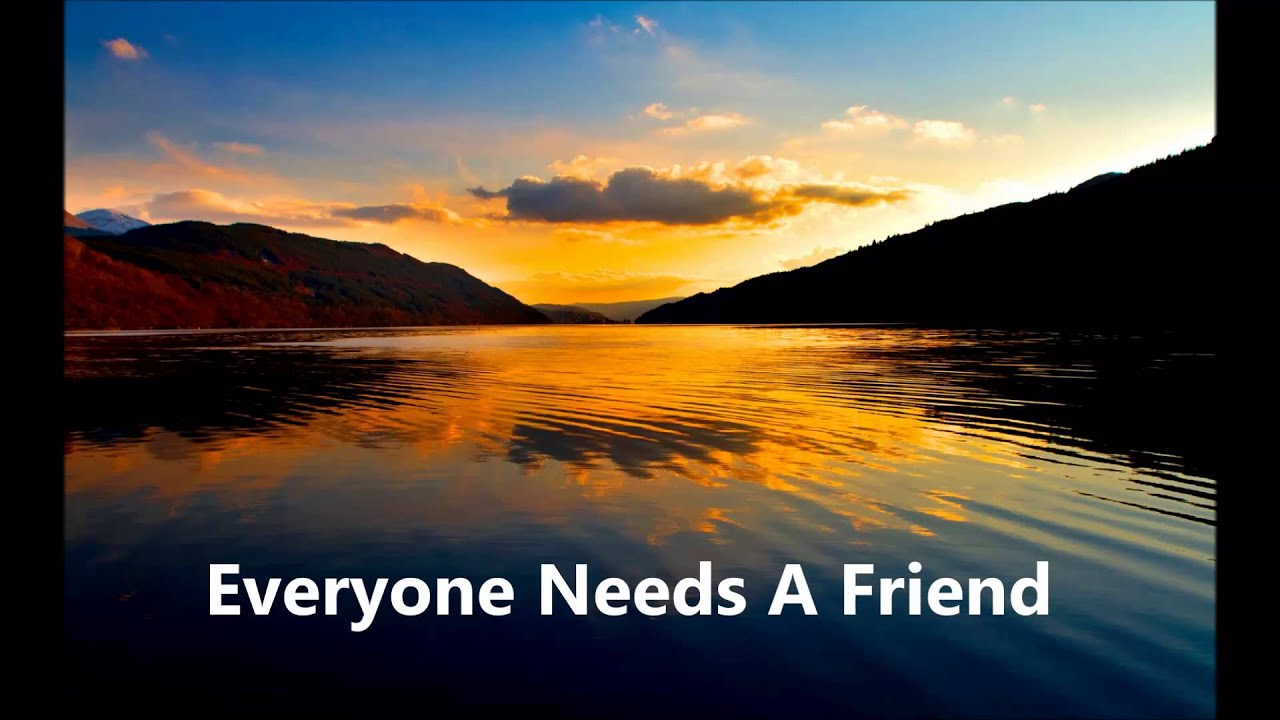 Blues rock song: Everyone Needs A Friend - YouTube