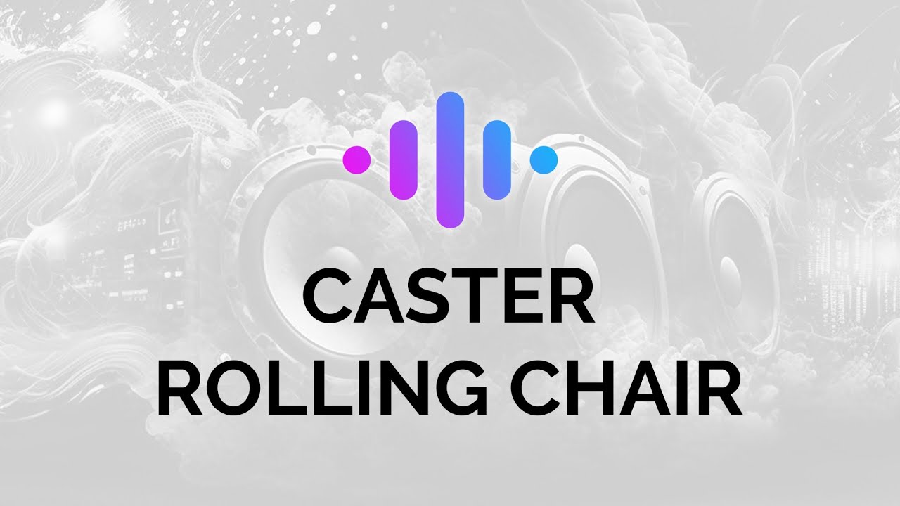 Caster rolling chair Sound Effect | Royalty free | Video/Audio editing ...