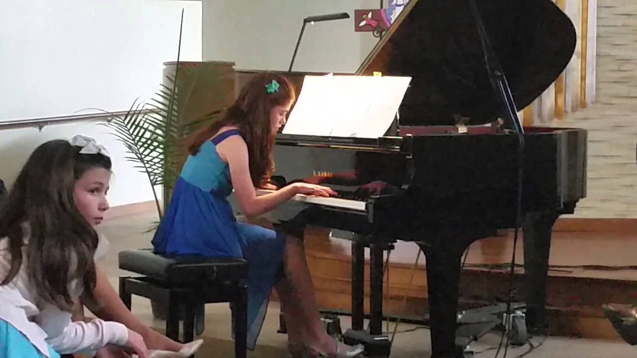 Piano Recital 2016 Ashley - YouTube