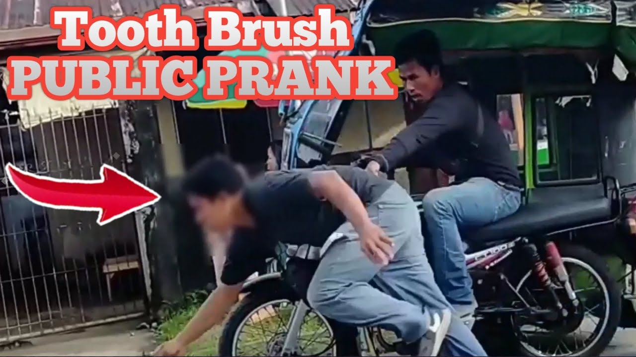 Tooth Brush Public Prank || Pinoy Funny Video @IringSungkaban ...