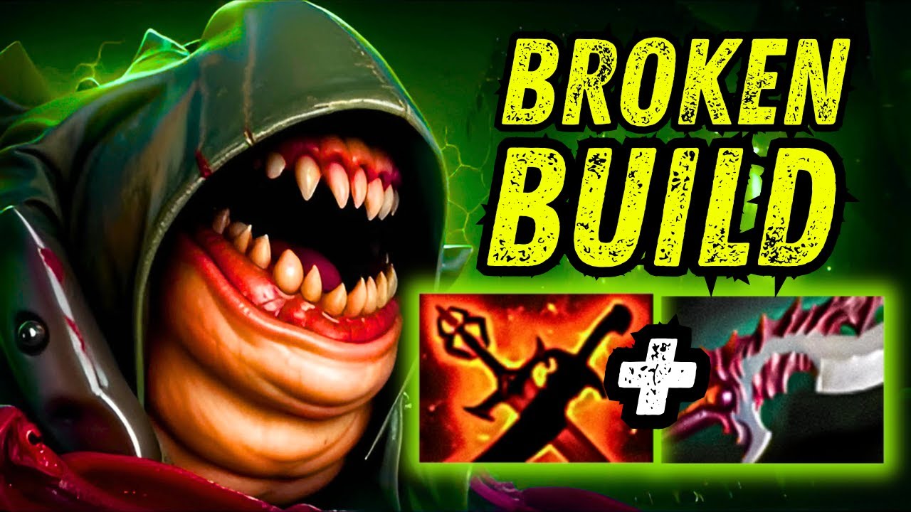 Safe Lane Pudge Sange Yasha + Abyssal Blade Builds in 7.37e Carry Dota ...