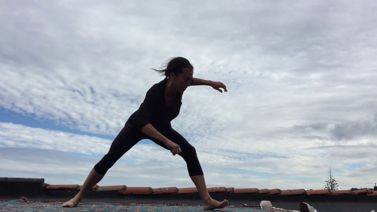 Cyclic Vinyasa ~ Lunge-crawl variation - YouTube