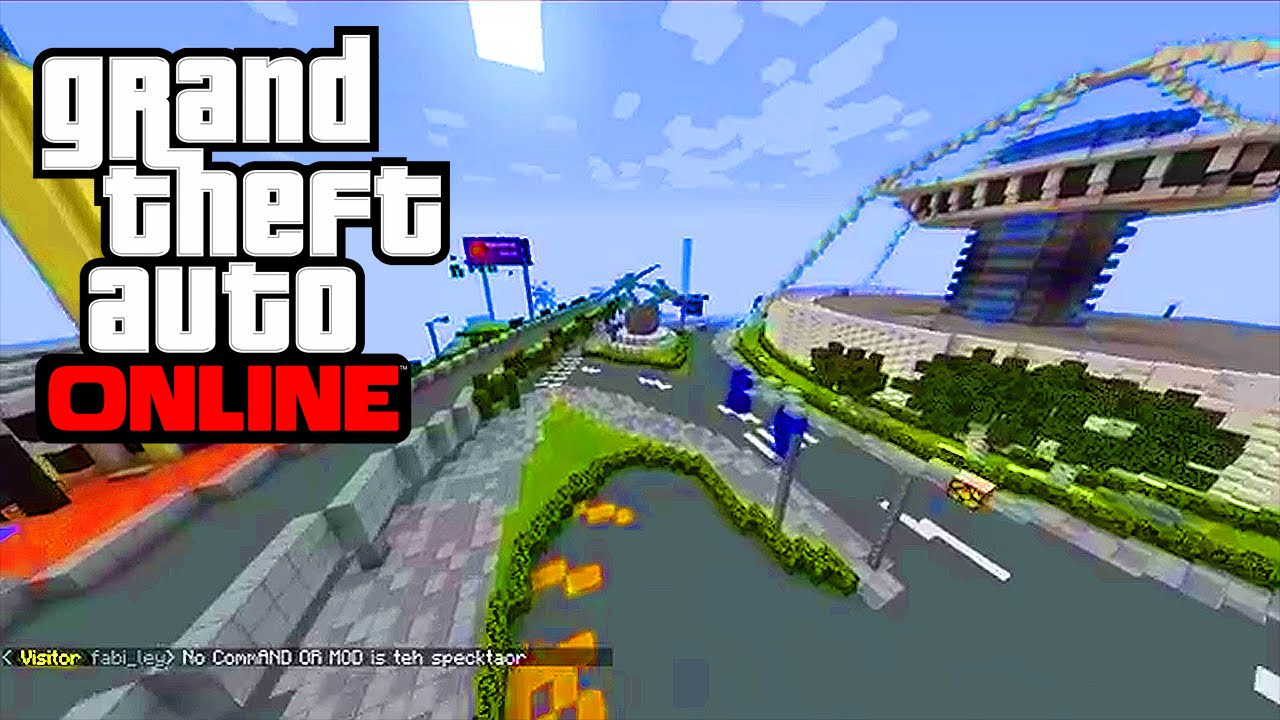 GTA 5 LOS SANTOS DANS MINECRAFT - YouTube