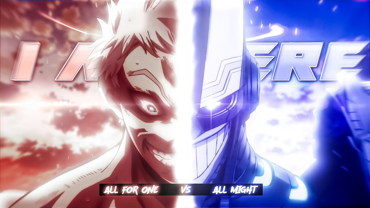 FUNK UNIVERSO - All For One VS All Might (AMV/EDIT) - YouTube