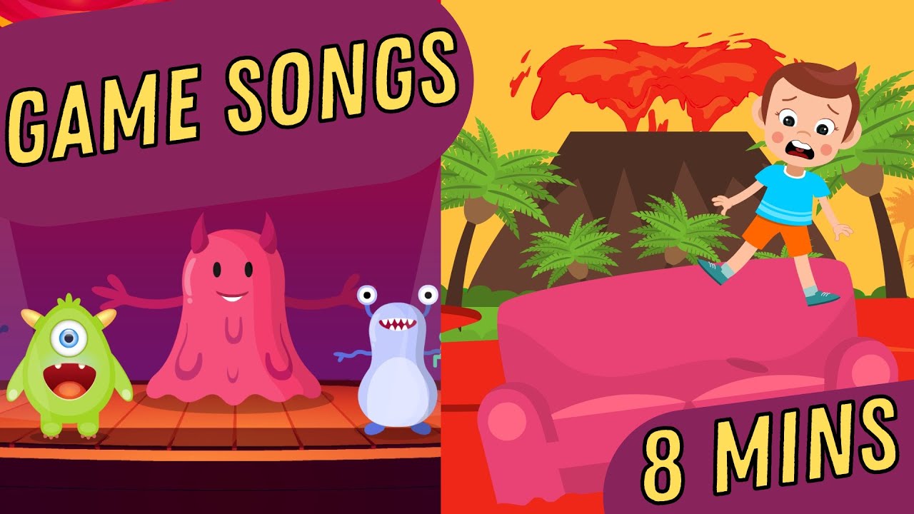 Game Songs For Kids | Freeze And Dance | Party Music - YouTube