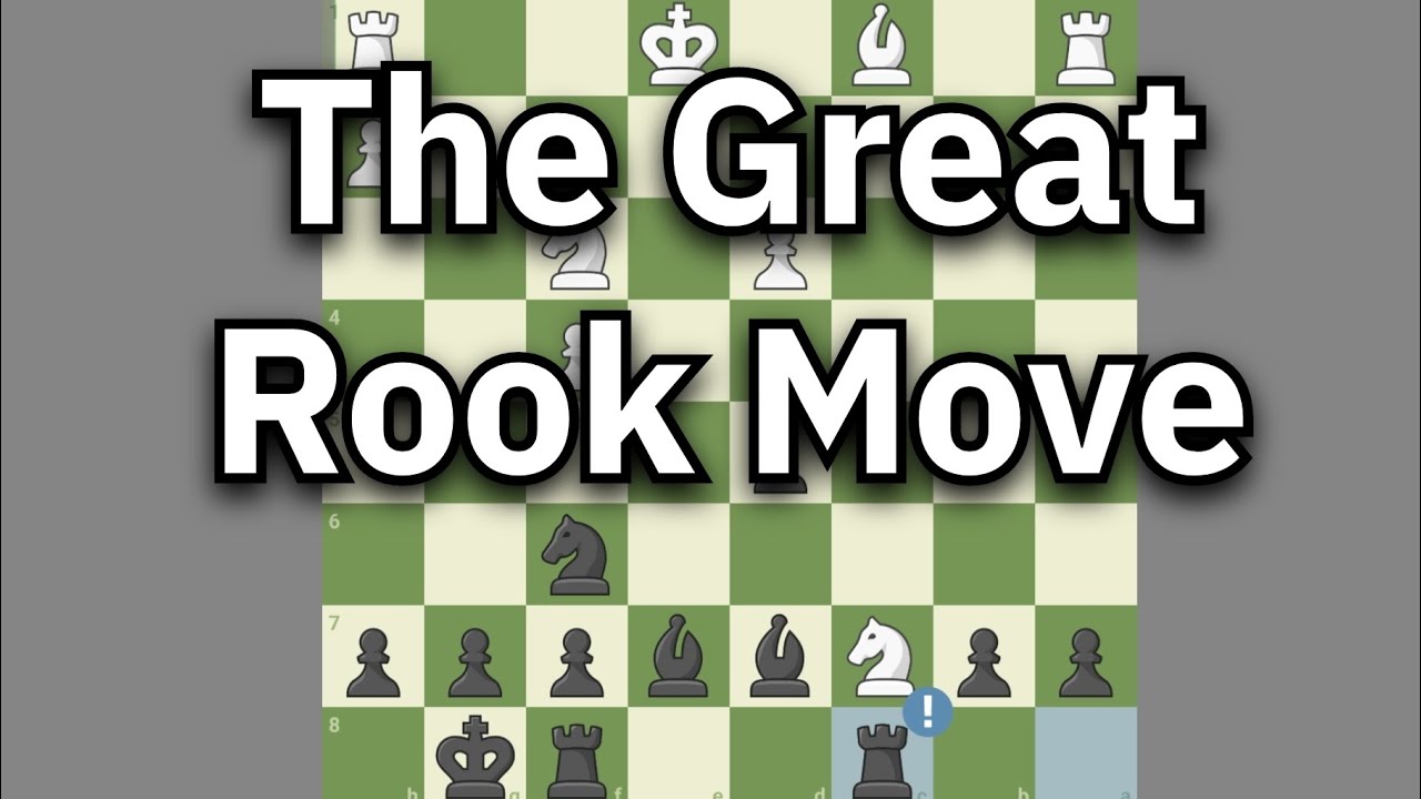 Knight TRAPPED By Allowing To Capture Free Pawn | The Great Rook - YouTube