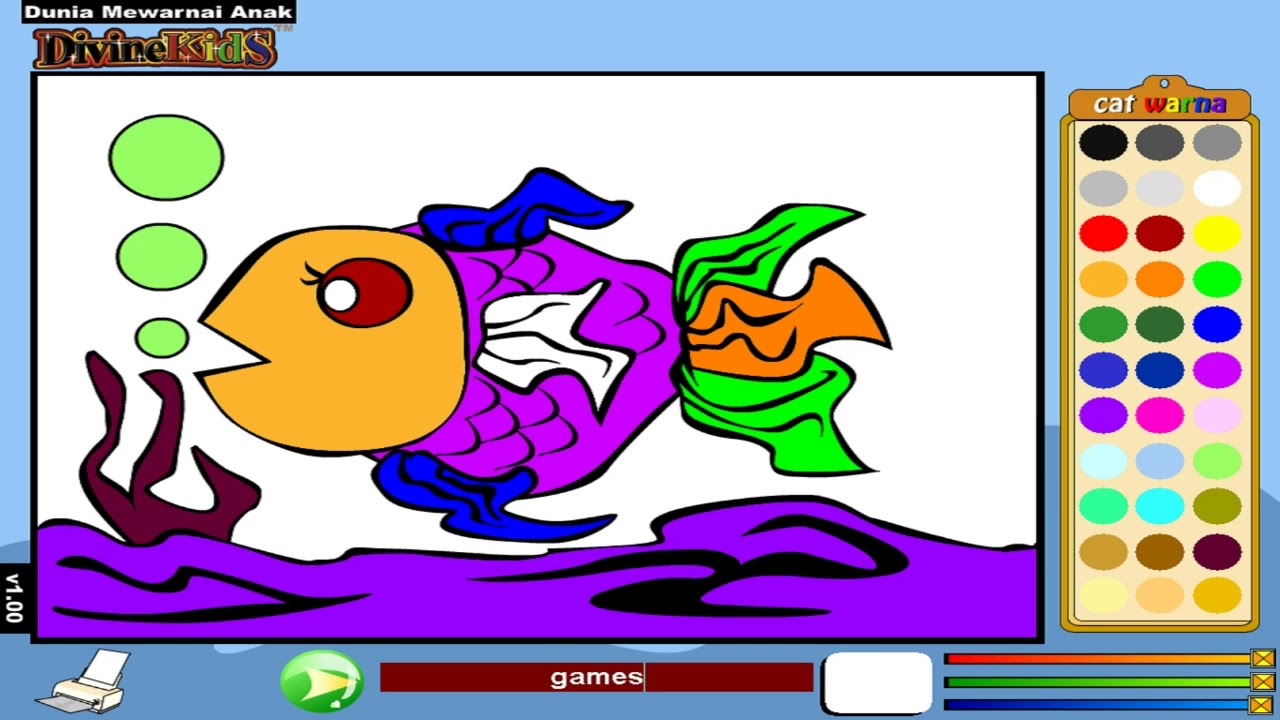 Game Dunia Mewarnai Cocok Untuk Anak Anak - YouTube