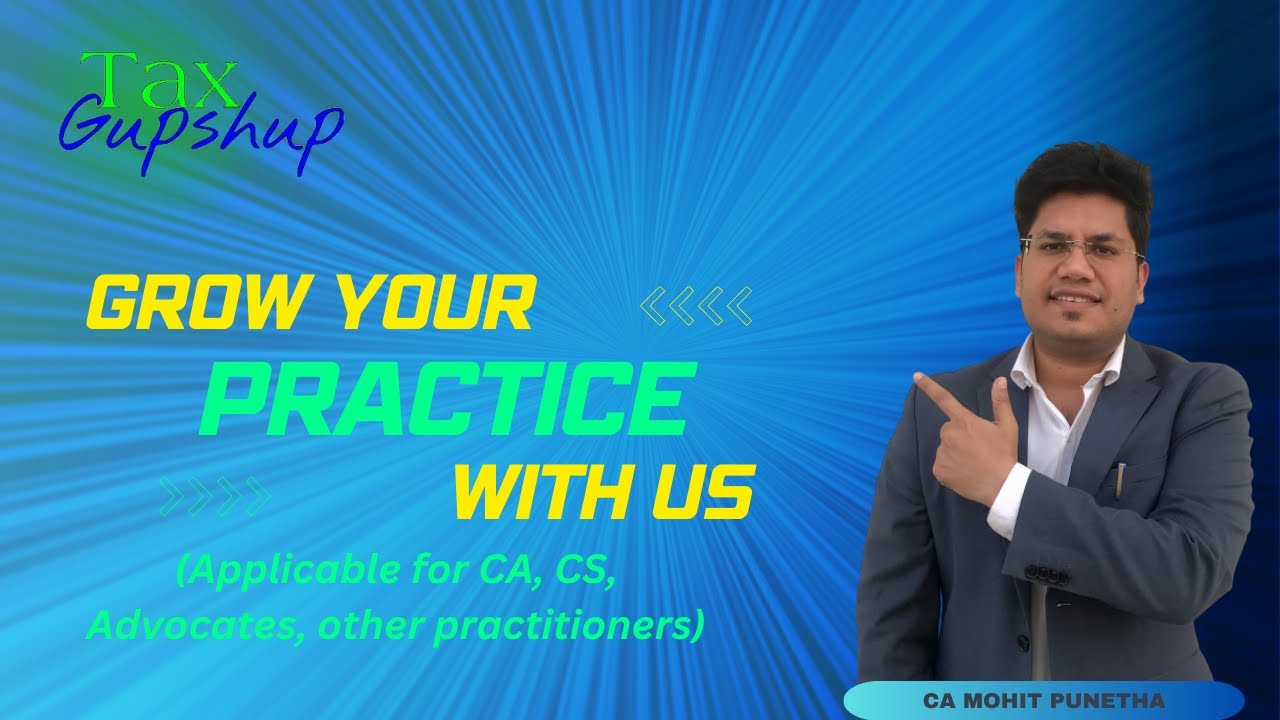 Grow your CA Practice with us @TaxGupshup - YouTube