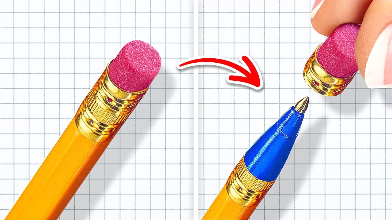 Creative School Hacks and Crafts to Banish Boredom & Spark Your Days 🎒 ...