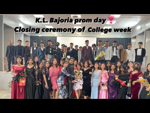 K.L. Bajoria college week || prom day ️ #shillong #college - YouTube