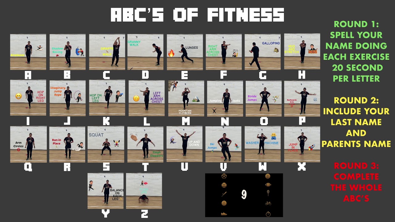 ABC'S OF FITNESS - YouTube