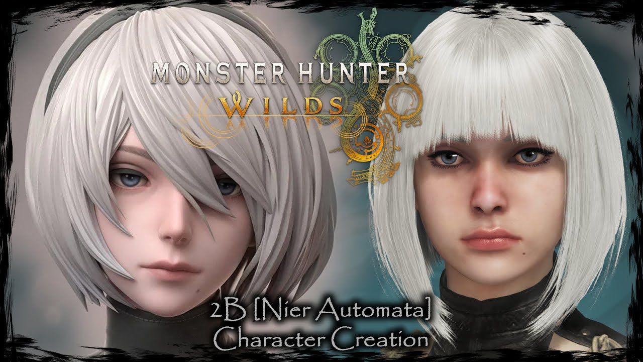 MONSTER HUNTER WILDS || 2B [NieR Automata] - Female Character Creation ...