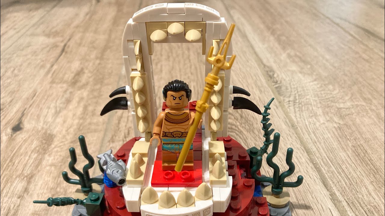 Lego Namor the Submariner stop motion (remastered) - YouTube