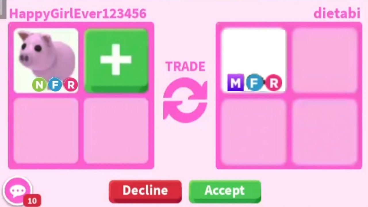 😱😝 Trading NEON PIG To MEGA NEON LEGENDARY In Adopt Me + BIG WIN TRADES ...