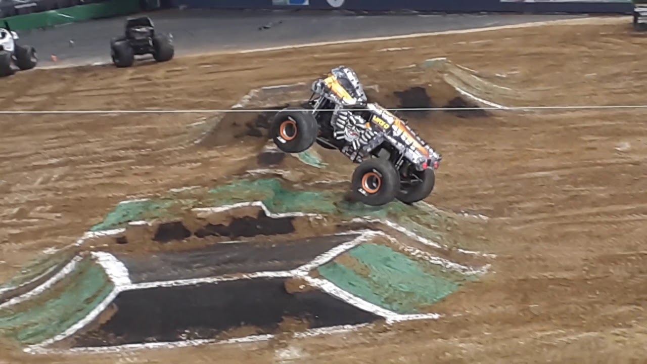 Monster jam Miami,FL show 1 Freestyle (Max-D) - YouTube