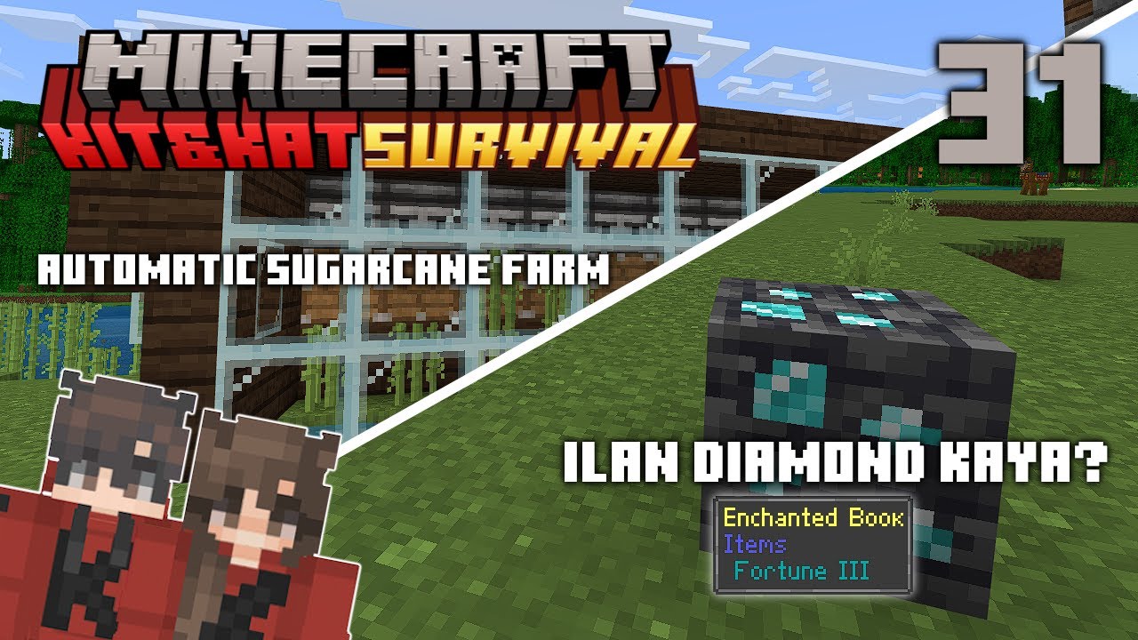 Payaman - Harvest Diamond Ores / Automatic Sugarcane Farm - Part 31 ...