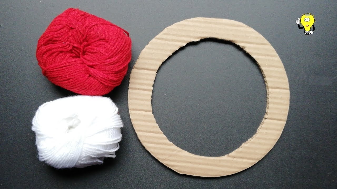 DIY Wall Hanging Out Of Wool - Home Decorating Ideas - Woolen Wall ...