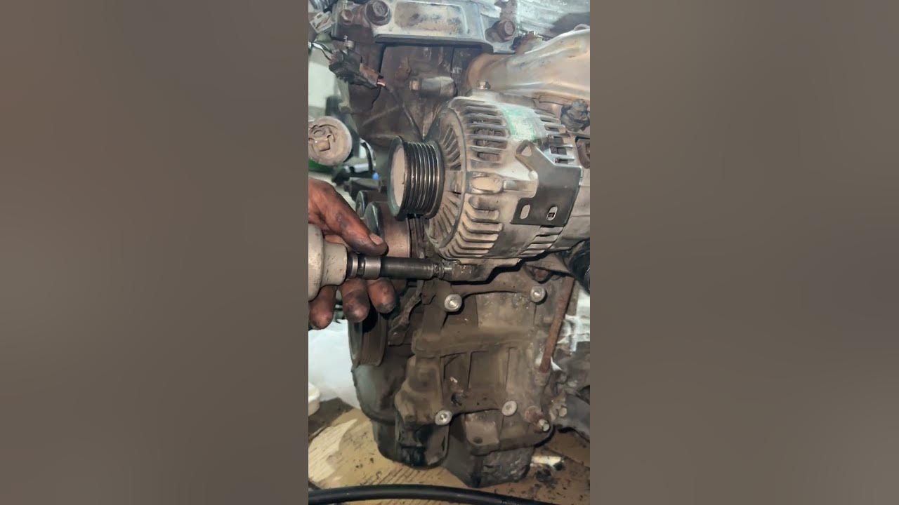 Car alternator repair - YouTube