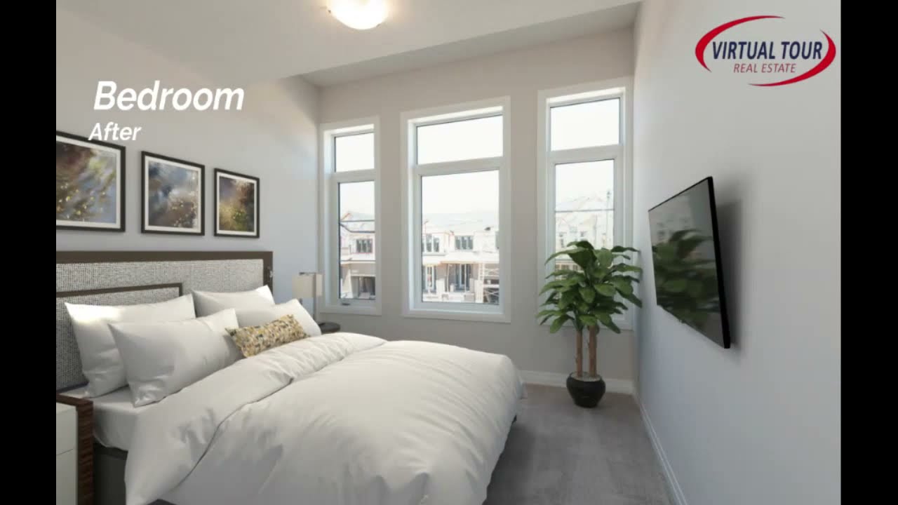 Virtual Home Staging Sample - YouTube