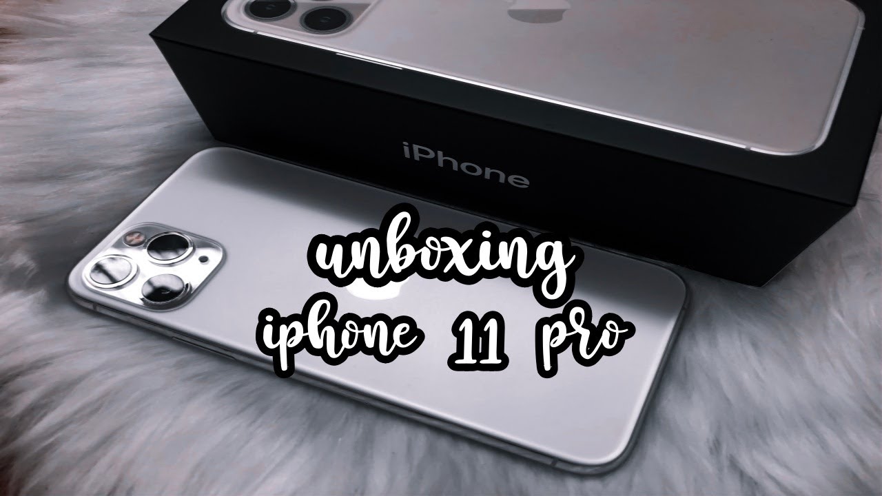 unboxing iphone 11 pro (2020) | philippines 🇵🇭 - YouTube