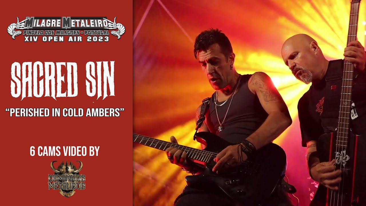 Sacred Sin - "Perished in Cold Ambers" live at Milagre Metaleiro 2023 ...