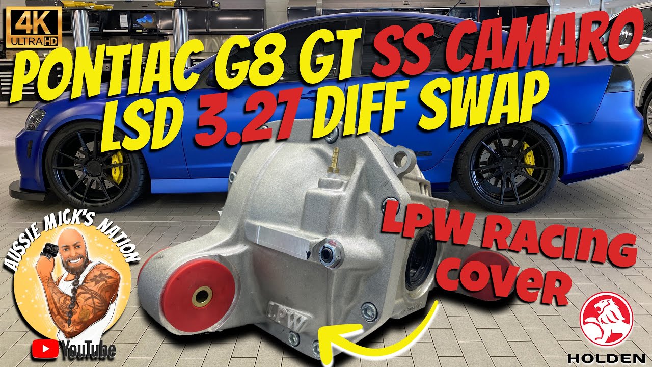 Pontiac G8 GT SS Camaro Differential Conversion - YouTube