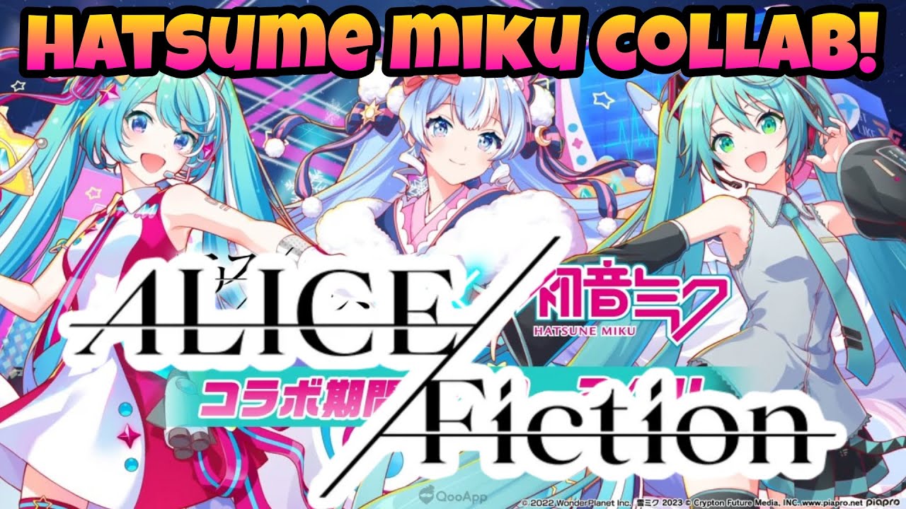 Alice Fiction Global - Hatsune miku collab is here! - YouTube
