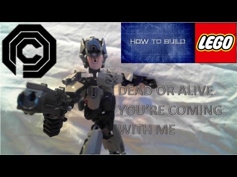 How to build Lego Robocop with Hero Factory and an EXPO marker - YouTube