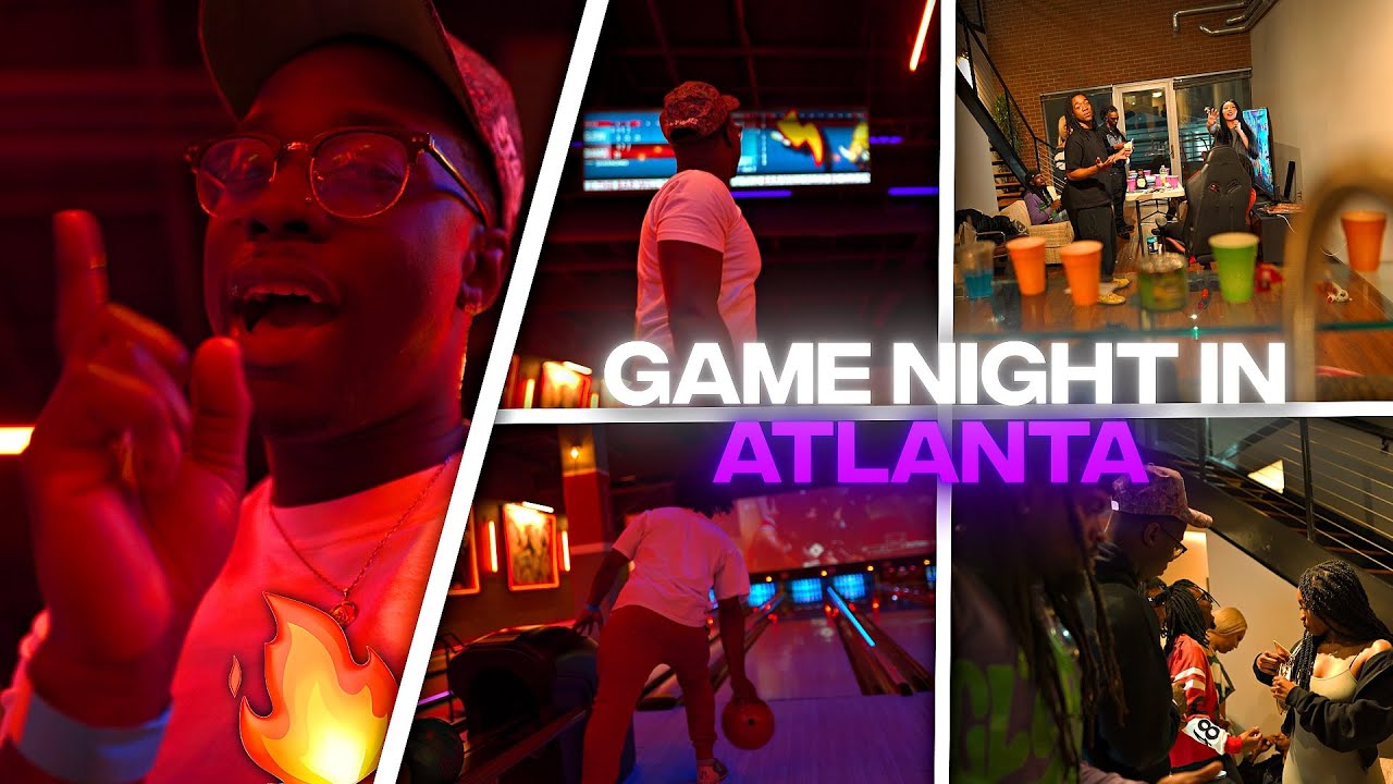 WE HAD A CRAZY GAME NIGHT IN ATLANTA... - YouTube