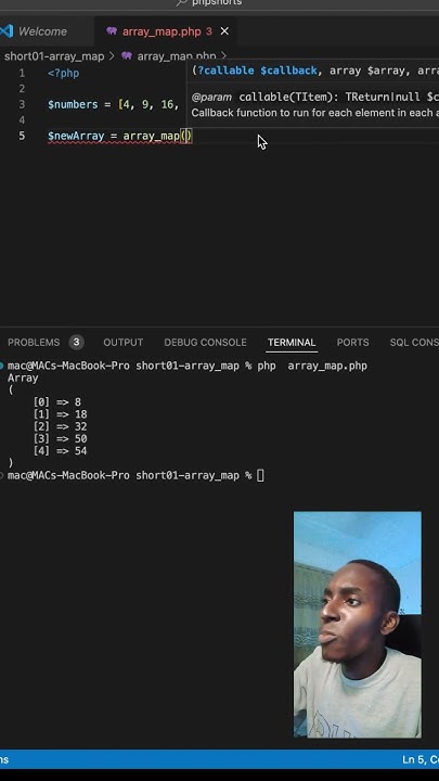 Array Map function in PHP #php #array_map #phptalks - YouTube