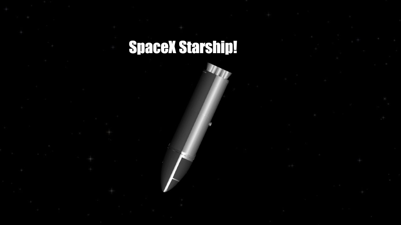 SFS SpaceX Starship Moon Landing - YouTube