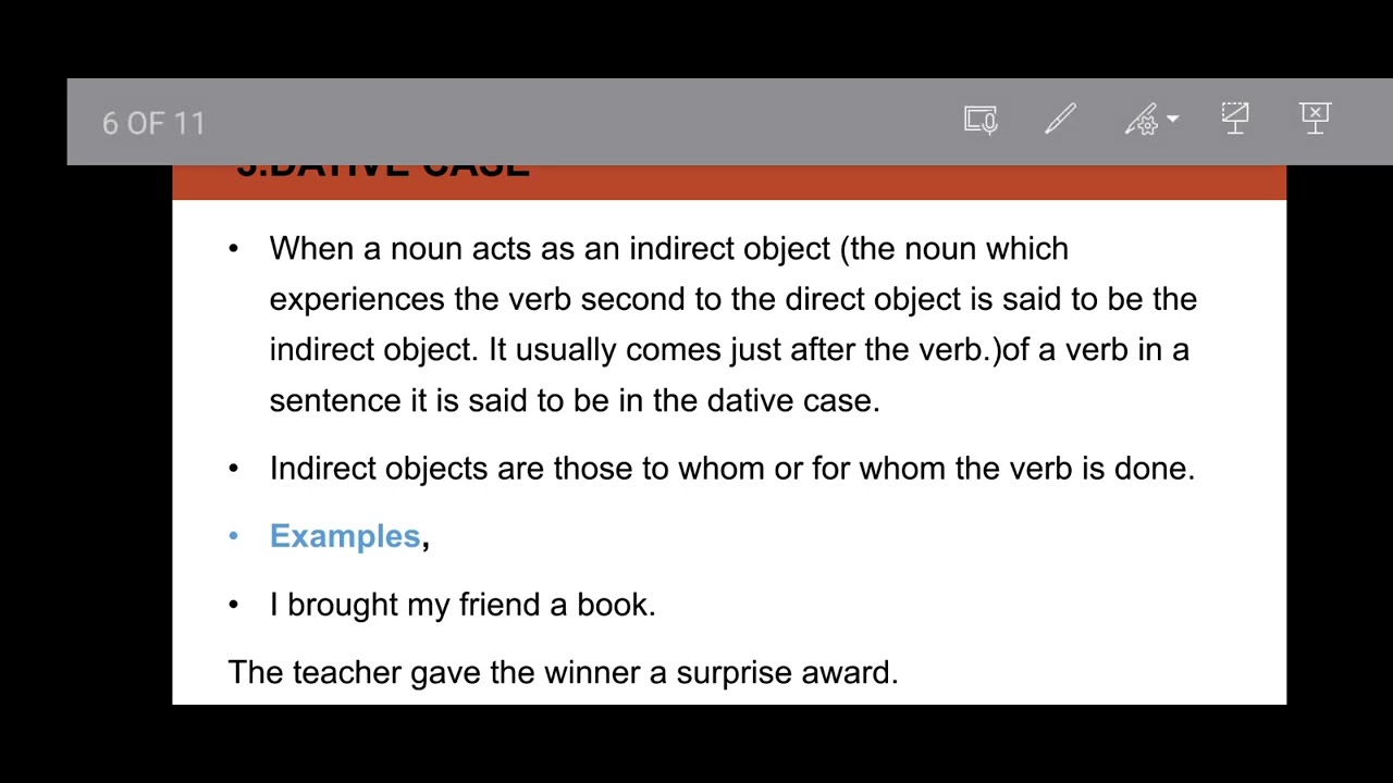 Easy concept of all noun cases 😊 - YouTube