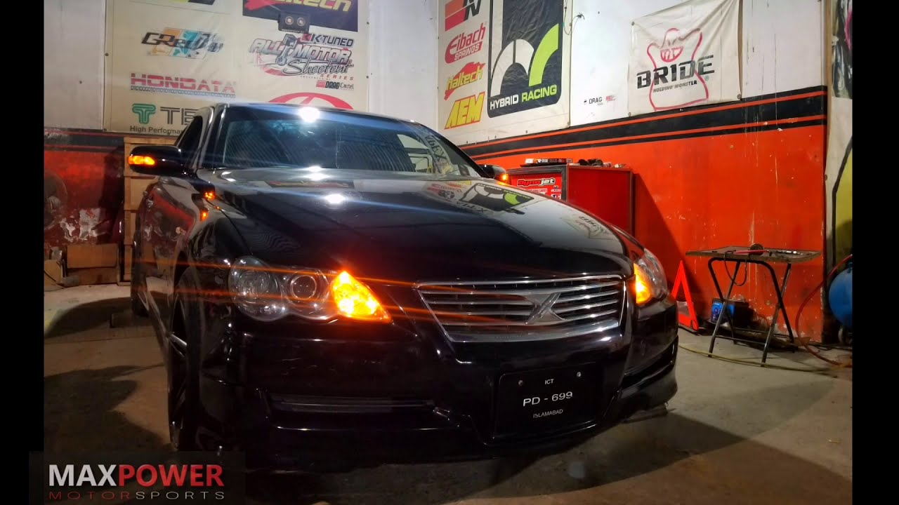 Toyota MarkX Performance Tuning - YouTube
