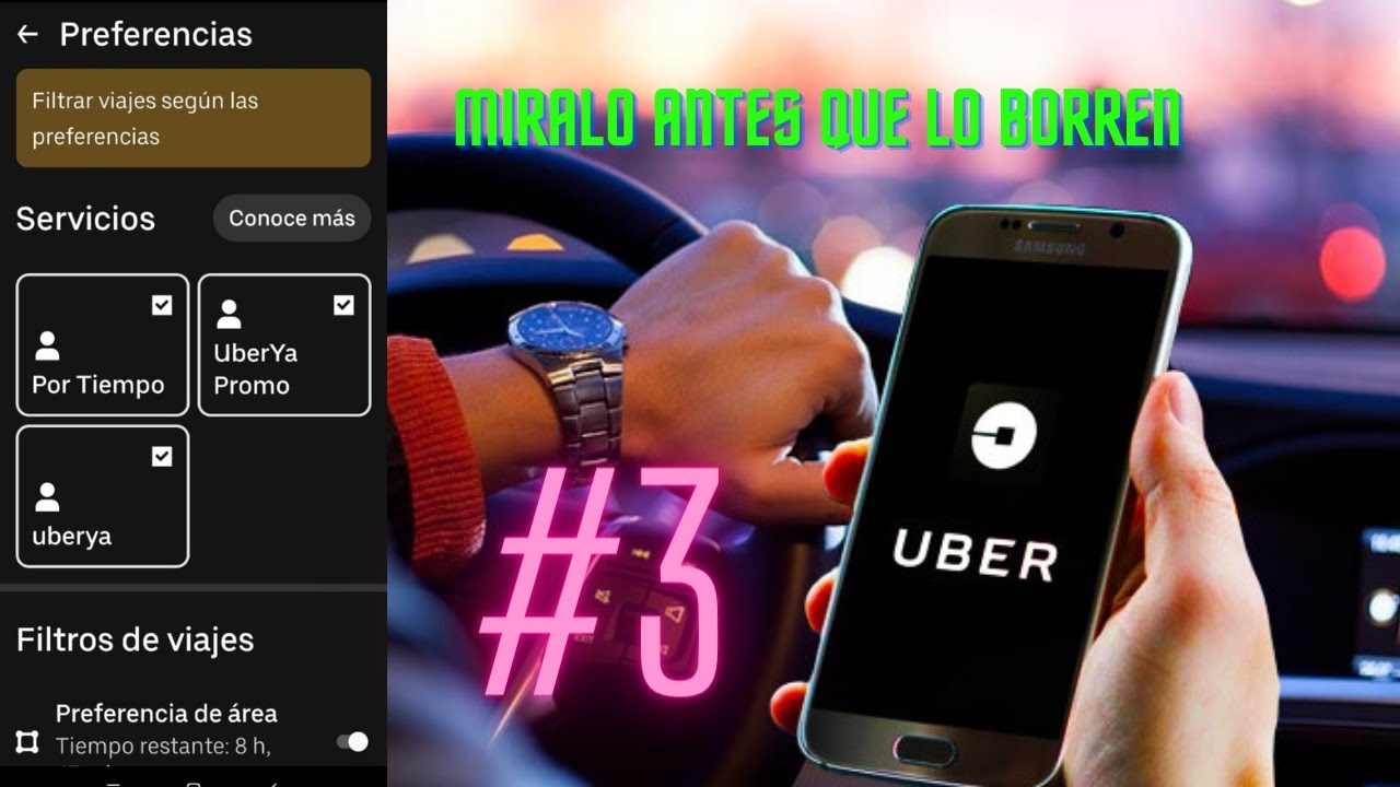 SI TRABAJAS EN UBER TIENES QUE VER ESTE VIDEO HASTA EL FINAL - YouTube