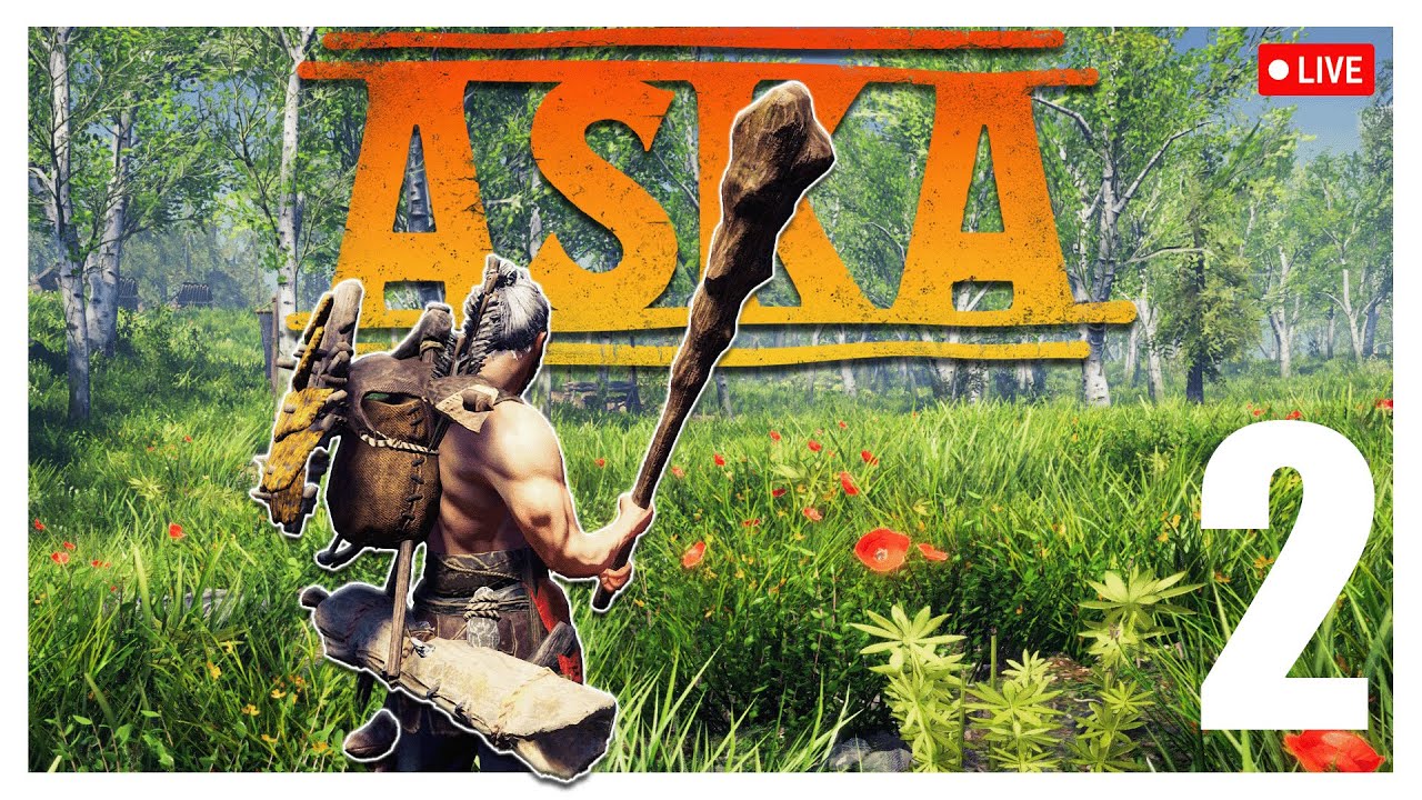 Zeit für gute Verteidigung | ASKA #2 | PC Let's Play | Deutsch | LIVE - YouTube