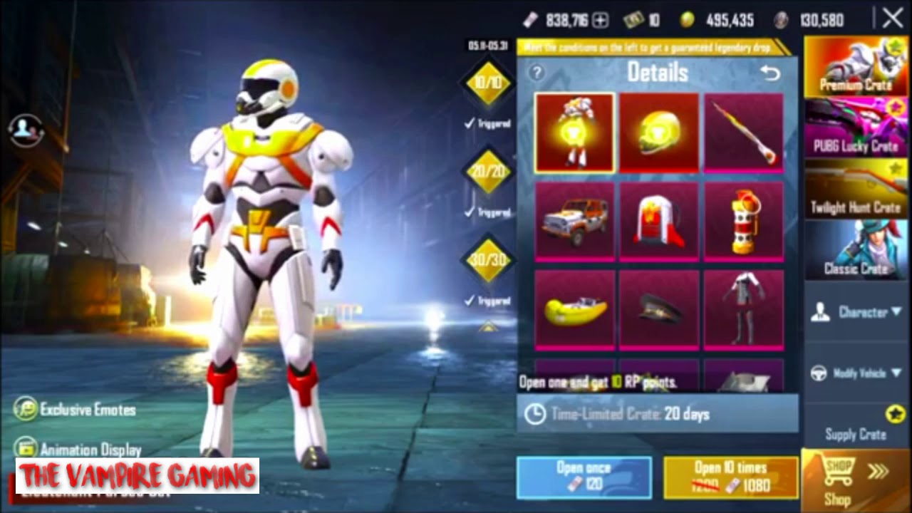 Tacaz spending 64.000 uc for lieutenant parsec set | pubg Mobile ...