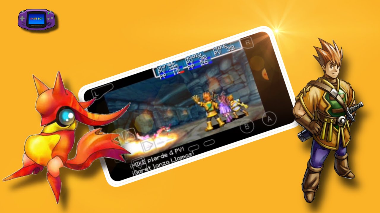 GAMEPLAY!!🔥🔥 GOLDEN SUN (GBA)// Mike Games// Segunda parte - YouTube