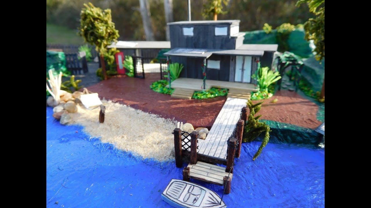 How to build a model Eco-resort. - YouTube