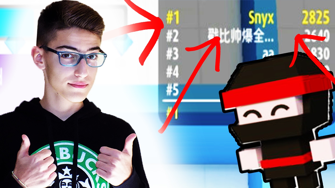 SNYX IN PRIMA POSIZIONE SU ARROW.IO - YouTube