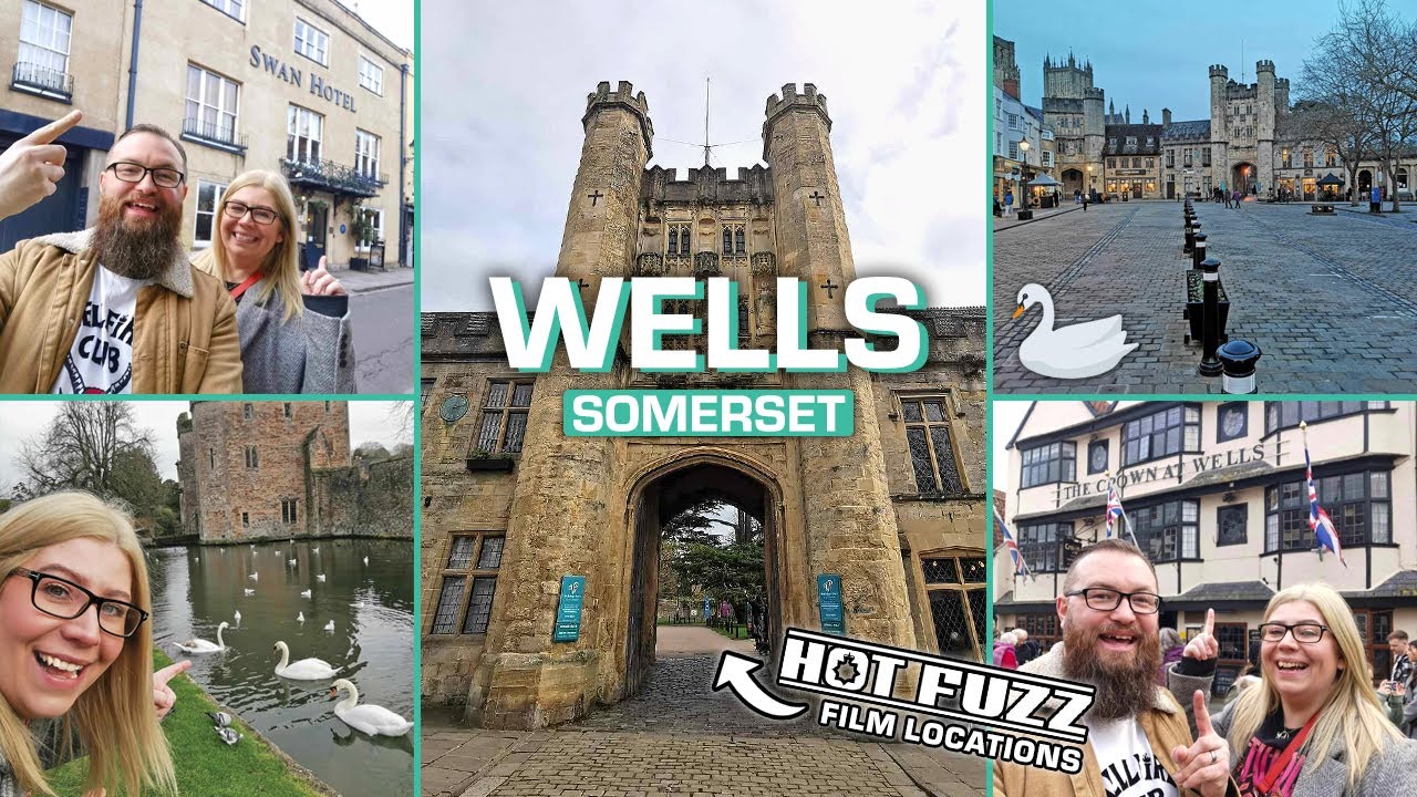 Hot Fuzz Filming Locations 2024 | Exploring The City Of Wells, England! | The Swans Escaped 🦢 ...