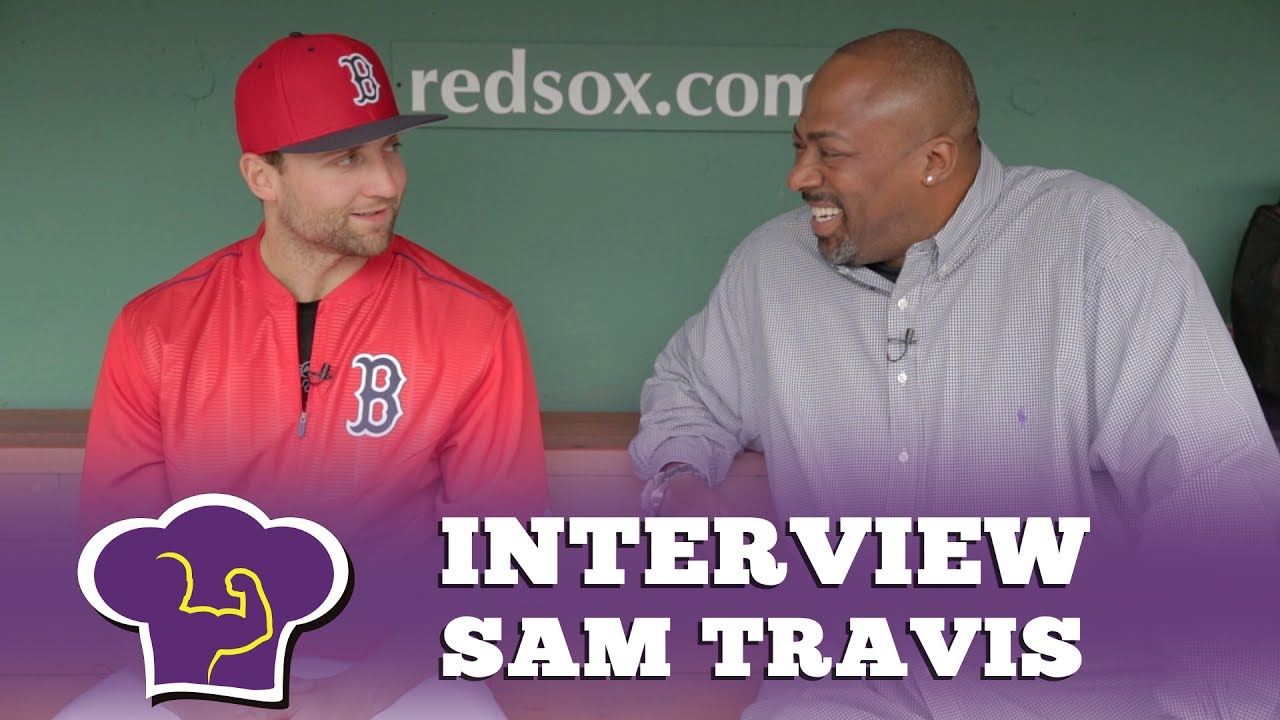 The Red Sox welcome Sam Travis! What is his pre-game? - YouTube