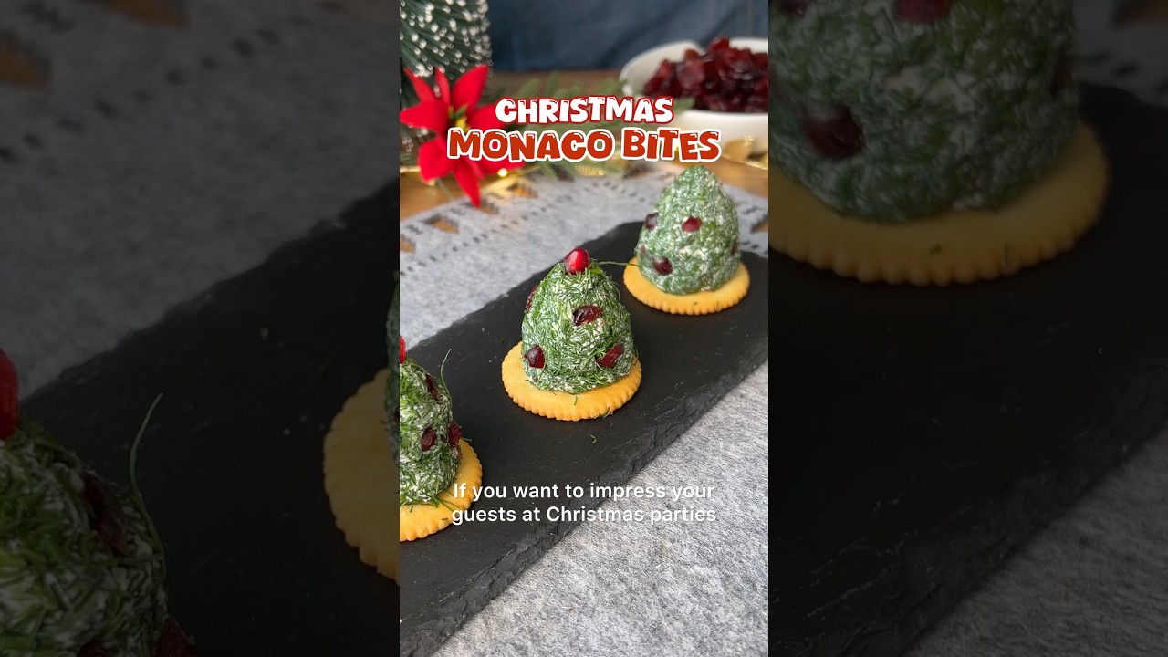 🎄Christmas Monaco Bites - Perfect for theme Parties ♥️ - YouTube