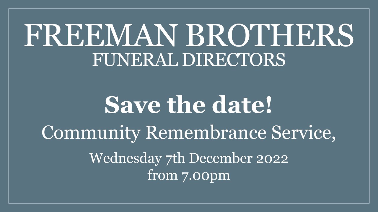 Freeman Brothers Community Remembrance Service 2022 - YouTube