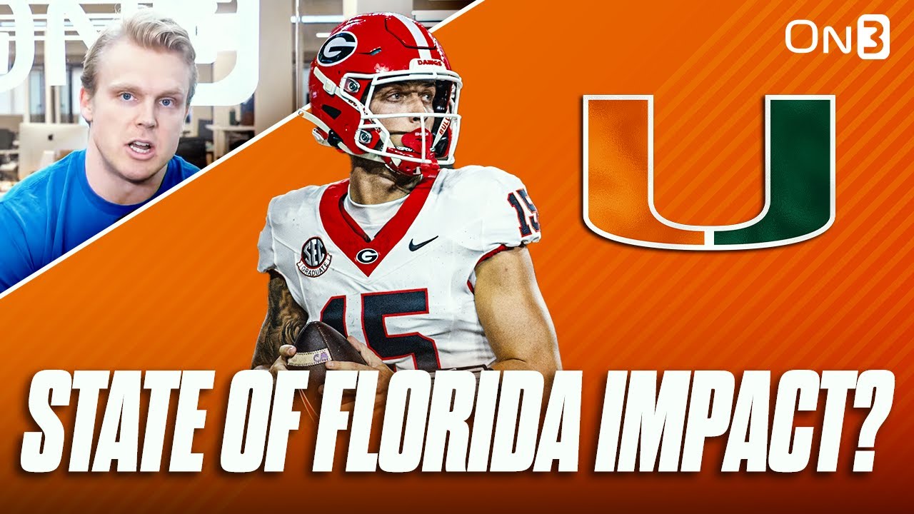 What Miami Hurricanes Landing Georgia Transfer Portal QB Carson Beck ...