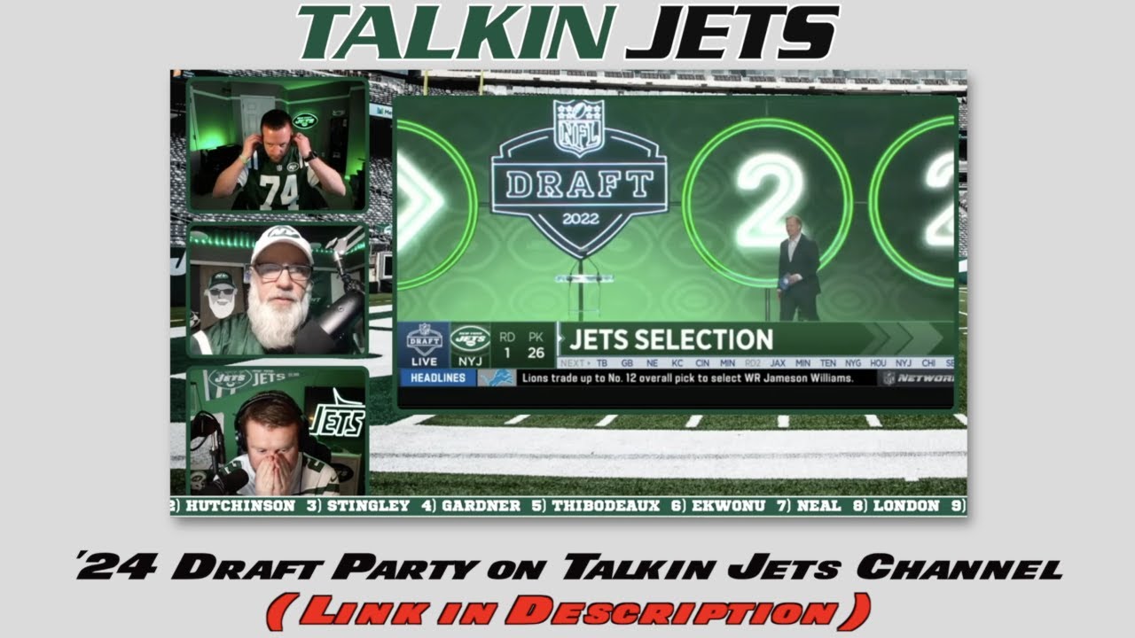 @TalkinJets Jets Draft Party 2024 - YouTube