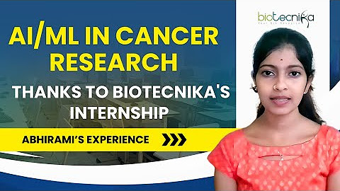 Bioinformatics, Coding & AI ML Internship Reviews - BIOTECNIKA - YouTube