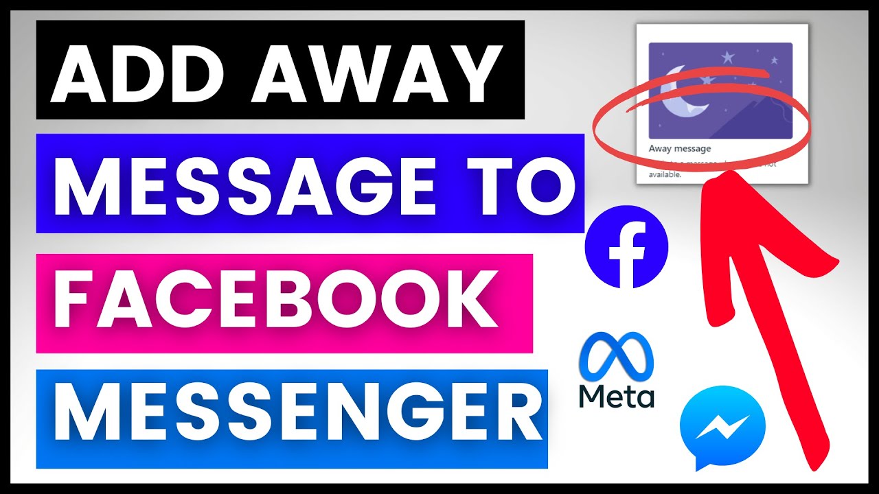 How To Add An Away Message To Facebook Messenger? [in 2025] (On A ...